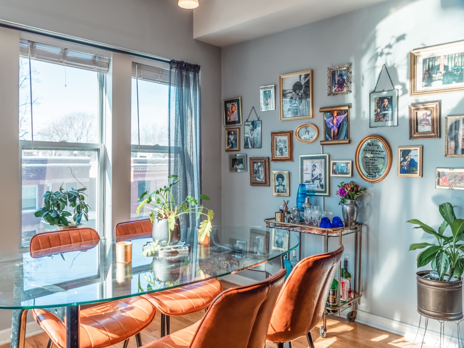 All modern glass dining table store